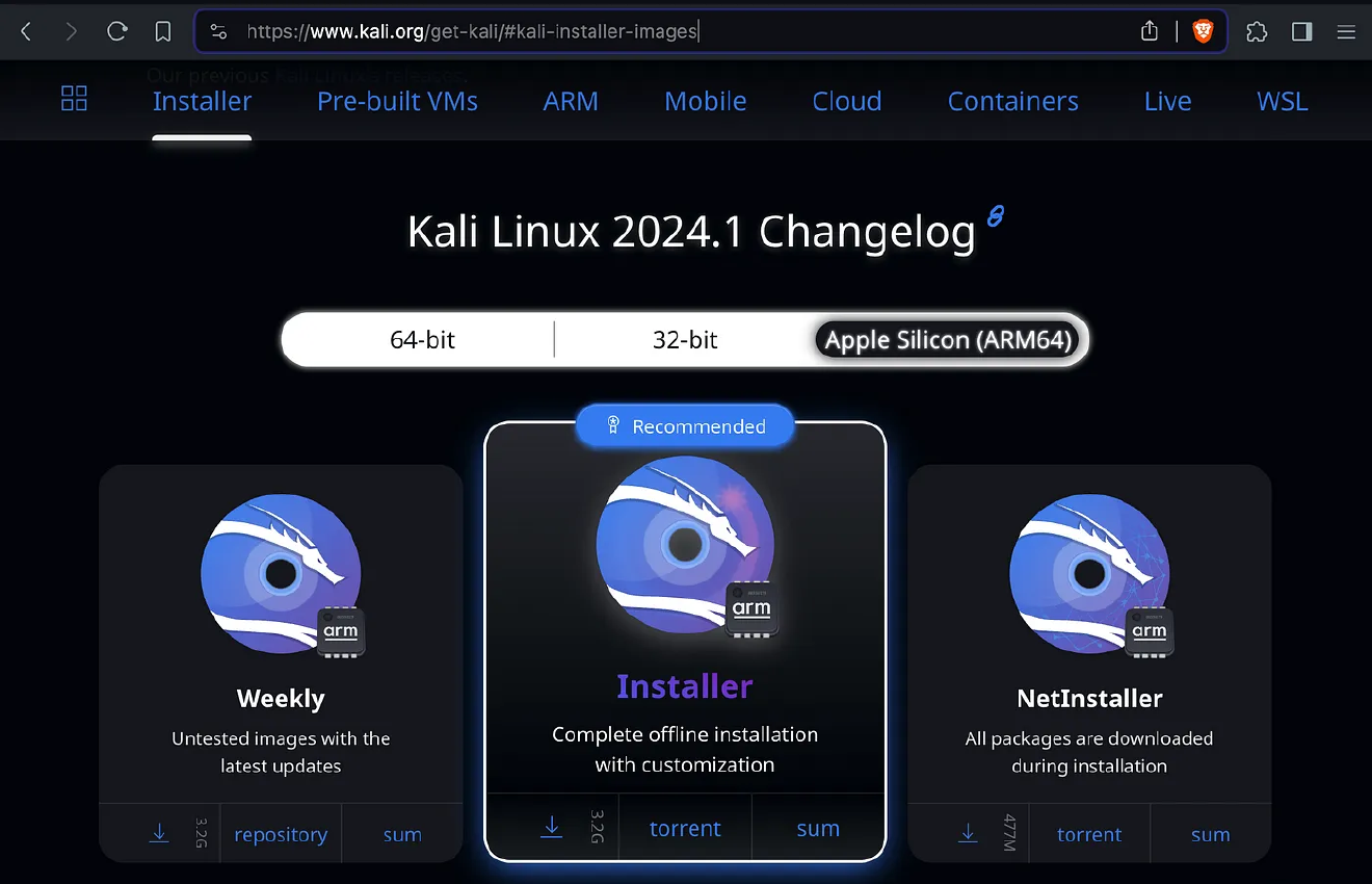Kali Linux on Apple Silicon [2024] · Dimitris Pergelidis